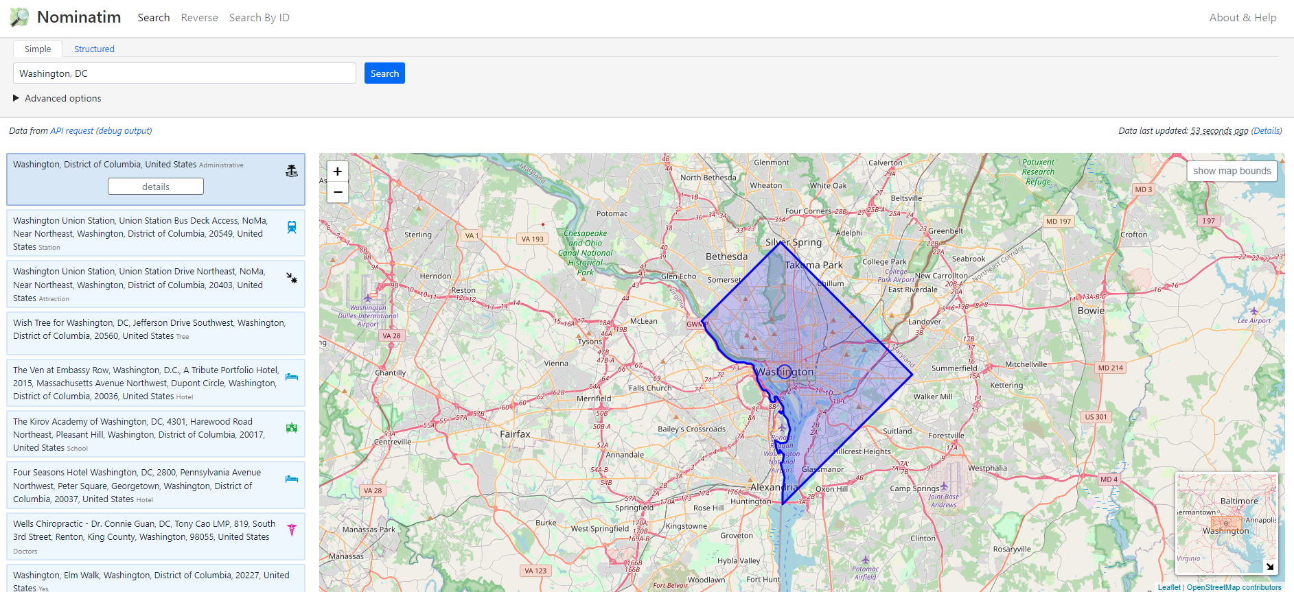 Getting GeoJson Multipolygon for political units – Dave's Notes
